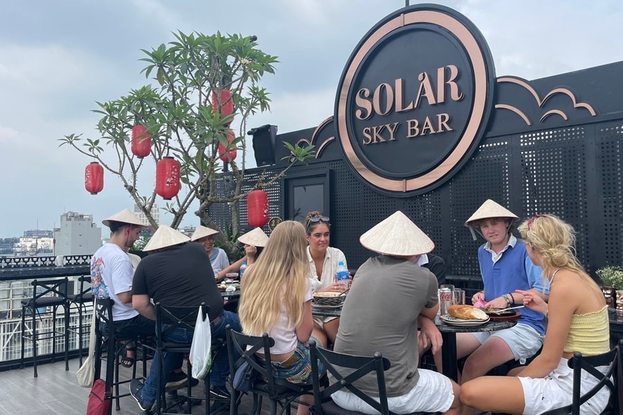 Welcome to Solar Sky Bar Hanoi - The Best Sky Bar in Hanoi